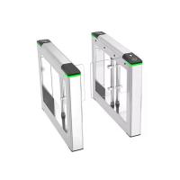 China Zento Swing Barrier Gates Turnstile Access Control With Card Reader for Gym Building for sale