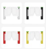 China Full Automatic Swing Barrier Turnstile RFID SUS304 for Supermarket for sale