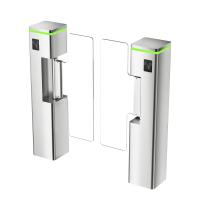 China Supermarket Swing Gate Barrier Turnstile Entrance RFID Card Access Control Sytsem for sale
