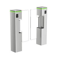 China Supermarket Swing Gate Barrier Turnstile Entrance RFID Card Access Control Sytsem for sale