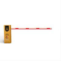 China 2-6m Arm Straight Automatic Boom Barrier Gate Traffic Barrier Gate For Parking Lot for sale