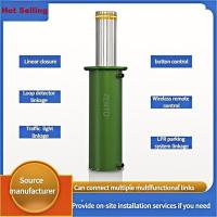 China Fully Automatic Hydraulic Bollard Electric Remote Control Community Anti-Collision Isolation Pile Warning Bollard Pile Roadblock for sale