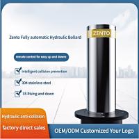 China Fully Automatic Hydraulic Bollard Electric Remote Control Community Anti-Collision Isolation Pile Warning Bollard Pile Roadblock for sale