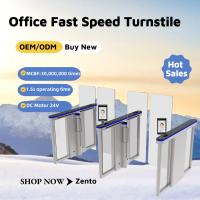 China Security Pedestrian Fast Speed Turnstile Gate Rfid Card Swipe Identification Turnstile Gate For Gyms for sale