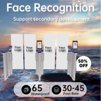 China Security Pedestrian Fast Speed Turnstile Gate Rfid Card Swipe Identification Turnstile Gate For Gyms for sale
