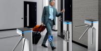 China Face Recognition Tripod Turnstile Gate With Humidity Less Than 90% Torniquete TríPode for sale