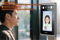 China 8 Inch Biometric Facial Recognition System Face Reader Attendance Machine 2GB RAM for sale