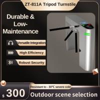 China ZT-811A RFID Card Access Control System Tripod Turnstile for sale