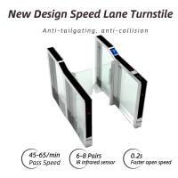 China ZT-948 Pedestrian Access Speed Lane Turnstile Gate and Elevator Control Linkage Solution for sale