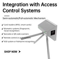 China Zento Space-Saving Design Wall-mounted Tripod Turnstile for sale