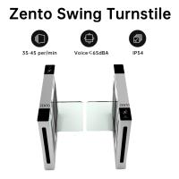China ZT-994 Face Recognition Swing Turnstile Gate 35 Persons/Min for sale