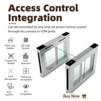 China ZT-994 Face Recognition Swing Turnstile Gate 35 Persons/Min for sale