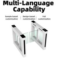 China ZT-994 Face Recognition Swing Turnstile Gate 35 Persons/Min for sale