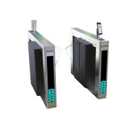 China Stainless Steel 304 Flap Barrier Turnstile 1200x300x1000mm for sale