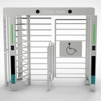 China Full Height Turnstile with RFID & Face Recognition, 230KG for sale