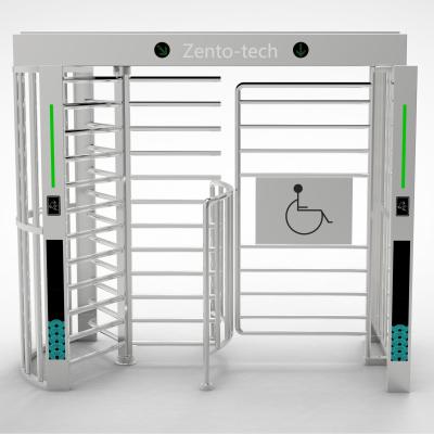 China Full Height Turnstile with RFID & Face Recognition, 230KG for sale