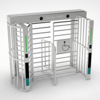 China Full Height Turnstile with RFID & Face Recognition, 230KG for sale