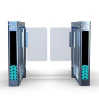 China Speed Gate Turnstile 45-65 People/Min with 1.5mm Stainless Steel Frame for sale
