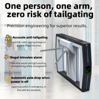 China Zento OEM/ODM Tripod Turnstile Gate with RS485 Communication Customizable Design and Anti-Tailgating Sensors for sale