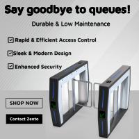 China 0.8s Fast Passage Swing Turnstile Gate with 99.9% Accurate Recognition and 360° Safety Protection for sale