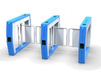 China 0.8s Fast Passage Swing Turnstile Gate with 99.9% Accurate Recognition and 360° Safety Protection for sale