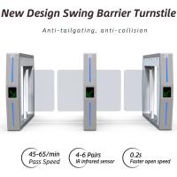 China Stainless Steel 304 Swing Turnstile Gate with IP65 Waterproof and -Grade Durability for sale