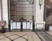 China Stainless Steel 304 Swing Turnstile Gate with IP65 Waterproof and -Grade Durability for sale