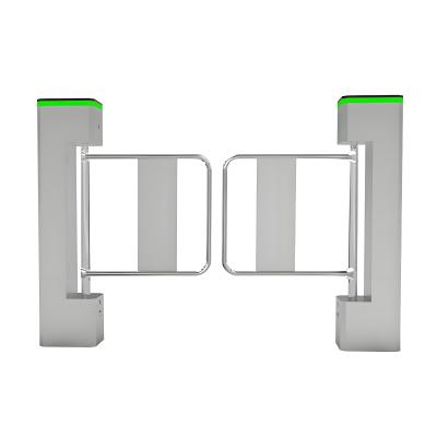 China Bi-Directional Anti-Tailgating Swing Barrier Turnstile with QR Code for Supermarket Access Control for sale