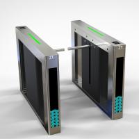 China Zento Drop Arm Swing Turnstile with DC12V/AC220V Power Supply 1400x160x980mm Dimension and 12 Months Warranty for sale