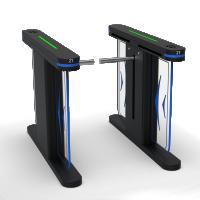 China 55Kg Weight 12V/24V Voltage 500000 Times Mechanical Life Drop Arm Swing Turnstile Access Control Turnstile for sale