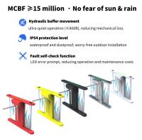 China Full Automatic Tripod Turnstile Gate with 304 Stainless Steel Construction AC 220V/110V and 30-45 Persons Per Minute Capacity for sale