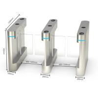 China Zento Factory Direct Automatic  Pedestrian Access Control Swing Gate Turnstile with IR Sensor Anti-tailgating for Theme Park for sale
