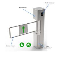 China Zento Factory Direct Automatic  Pedestrian Access Control Swing Gate Turnstile with IR Sensor Anti-tailgating for Theme Park for sale