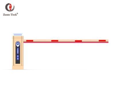 China Zento IP67 Waterproof Boom Barrier Gate 24V DC Smart Automatic Boom Barrier for Residential Parking Management System for sale