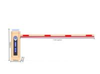 China Zento IP67 Waterproof Boom Barrier Gate 24V DC Smart Automatic Boom Barrier for Residential Parking Management System for sale