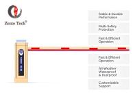 China Zento IP67 Waterproof Boom Barrier Gate 24V DC Smart Automatic Boom Barrier for Residential Parking Management System for sale