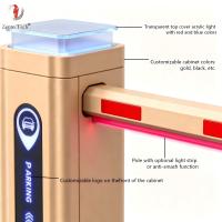 China Zento IP67 Waterproof Boom Barrier Gate 24V DC Smart Automatic Boom Barrier for Residential Parking Management System for sale