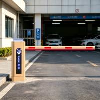 China Zento IP67 Waterproof Boom Barrier Gate 24V DC Smart Automatic Boom Barrier for Residential Parking Management System for sale