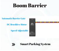 China Smart Cloud Parking System Boom Barrier Gate with LED Warning Light Remote Control Vehicle Access Control Barrier for Commercial Parking Lot for sale