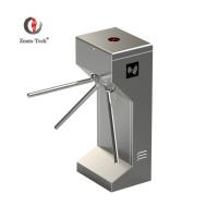 China Zento Factory Direct 304 Stainless Steel Vertical Tripod Turnstile Gate Anti Tailgating High Security Access Control for Metro for sale