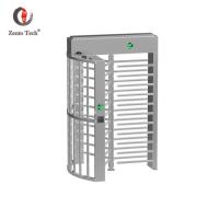 China Zento High Security Heavy Duty Anti-Tailgating Full Height Turnstile with Fail-Safe Unlock for Prison Industrial Site for sale