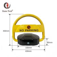 China Zento Heavy Duty Remote Control Parking Lock Smart App Operated Anti-Theft Car Reserved Parking Lock Waterproof Auto Parking Spot Lock with Alarm System for sale