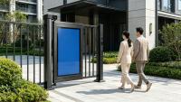 China Smart Pedestrian Advertising Gate ZT-PE01 for sale