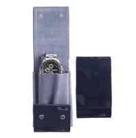 China Genuine Leather Microfiber Watch Storage Bag For Protection Fashionable Design for sale