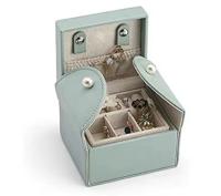 China Fashionable PU Leather Jewelry Travel Case Small Jewelry Organizer ISO9001M ISO14001 for sale
