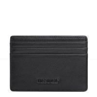 China Customized Genuine Leather Card Holder Fashion Style Leather Card Wallet for sale
