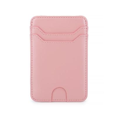 China Women Men Pull Tab PU Leather Card Holders Case For Carrying Credit Cards for sale