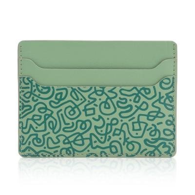 China 35mm Thickness PU Leather Card Holder RFID Credit Card Wallet OEM Brand for sale