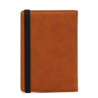 China Custom Brand PU Leather Passport Holders RFID Blocking Wallet Case With Card Slots for sale