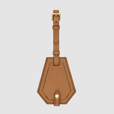 China Fashionable PU Leather Suitcase Bag Luggage Label Tag Custom Branded Daily Travel Use for sale